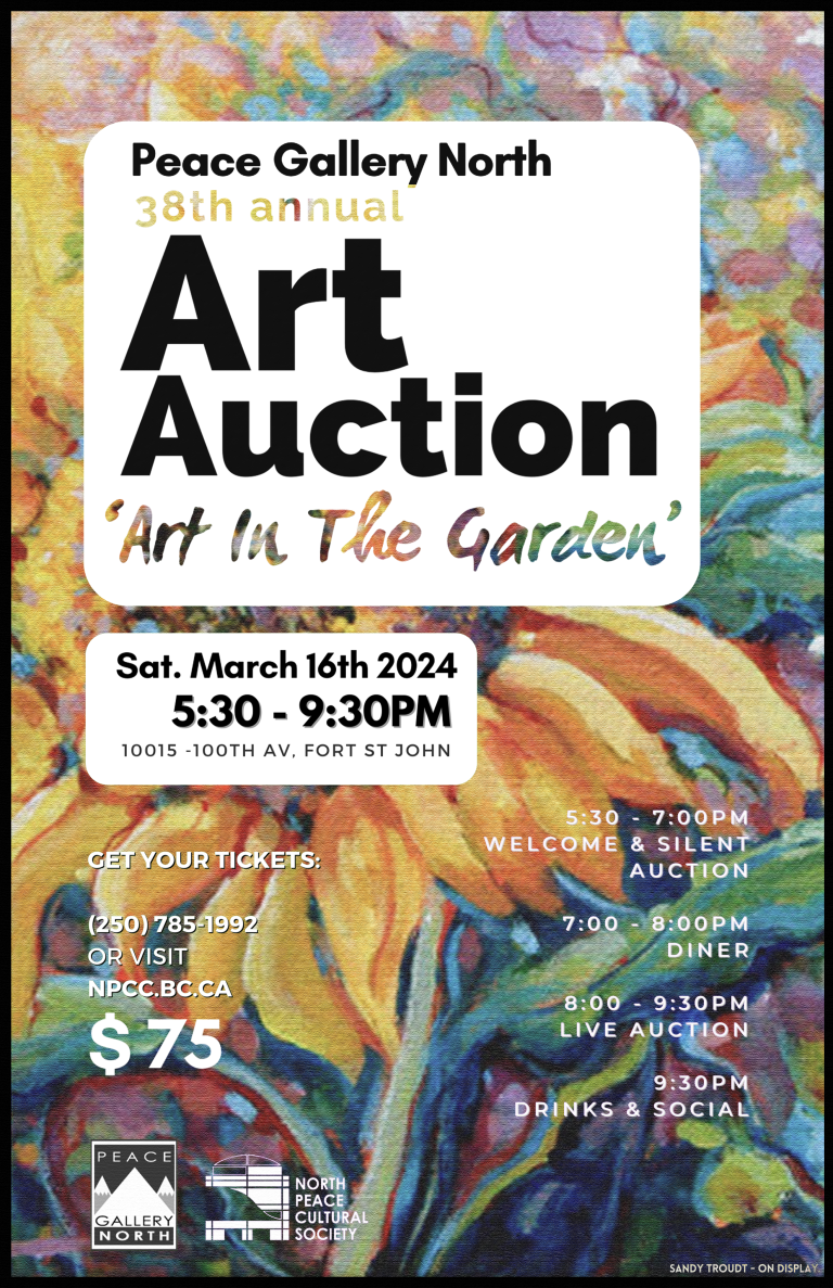 Art Auction 2024 - Art In The Garden - North Peace Cultural Centre ...